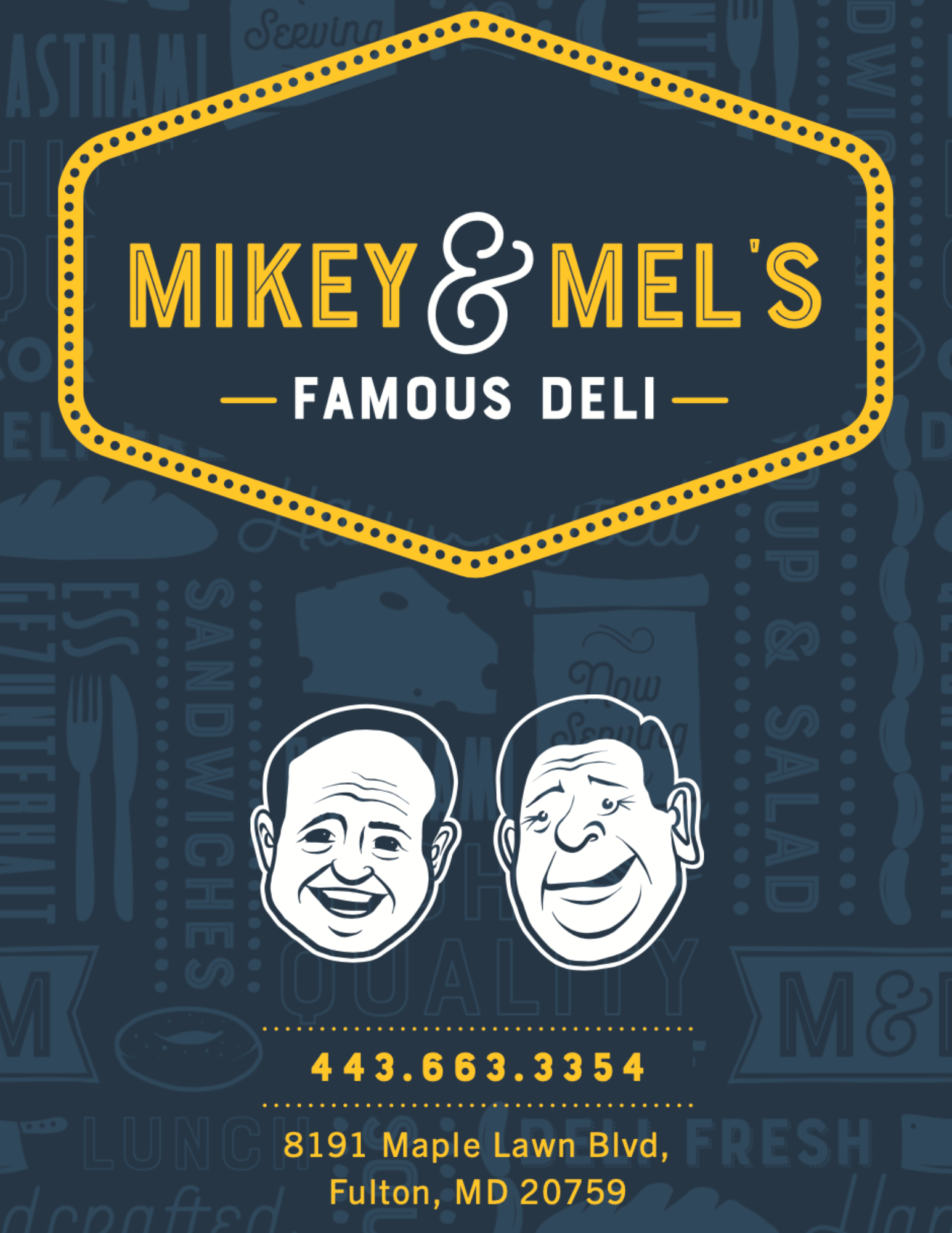 Mikey & Mel’s Menu | NY-Style Deli in Fulton, MD
